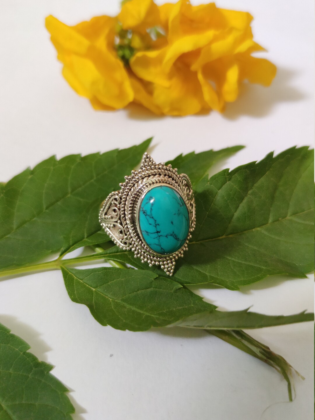 Turquoise Ring, Sterling Silver Ring, Ultimate Ring, Exclusive Ring ...