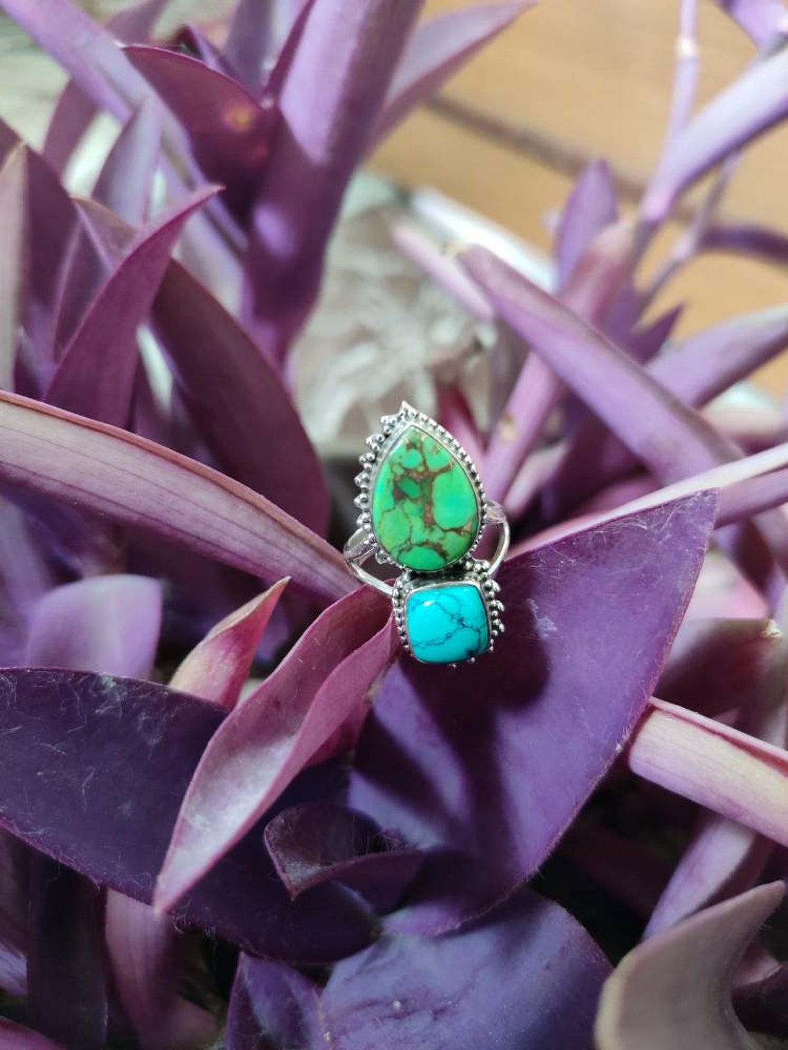 Turquoise Ring 925 Silver Ring Unique Ring Trending Ring - Etsy India