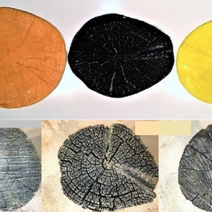 Concrete Texture Stamps - Tree Stump Stamp Kit, Perfect Tree Stamps for ...