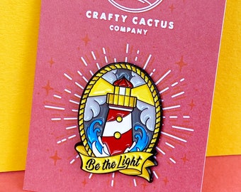 Lighthouse Pin | Etsy