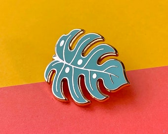 Enamel Pin Totally Tropical Leaf Badge a Great Gift for Any | Etsy UK
