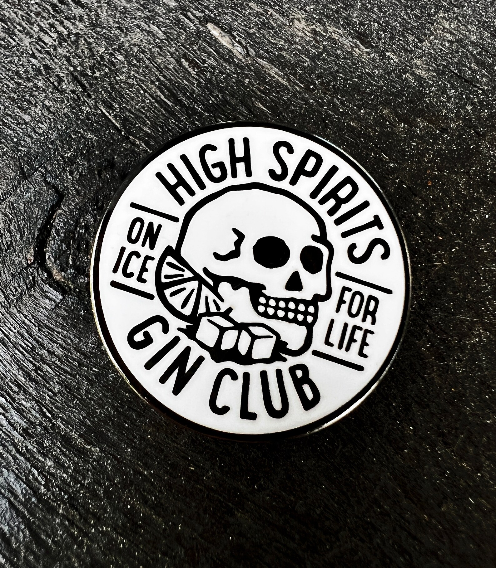 High Spirits Gin Club Hard Enamel Pin, One for the Gin Lovers!!!! - Etsy
