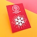 Festive Glitter Snow Flake Hard Enamel Pin, This Years Addition to Our ...