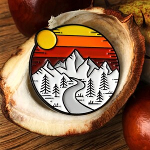 Alpine Adventure Combo Enamel Pins, Red Edition, Perfect for That ...