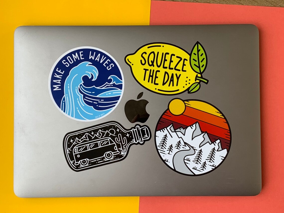 Vanlife Bottled, Vinyl Laptop Stickers, a Great Gift for Those ...
