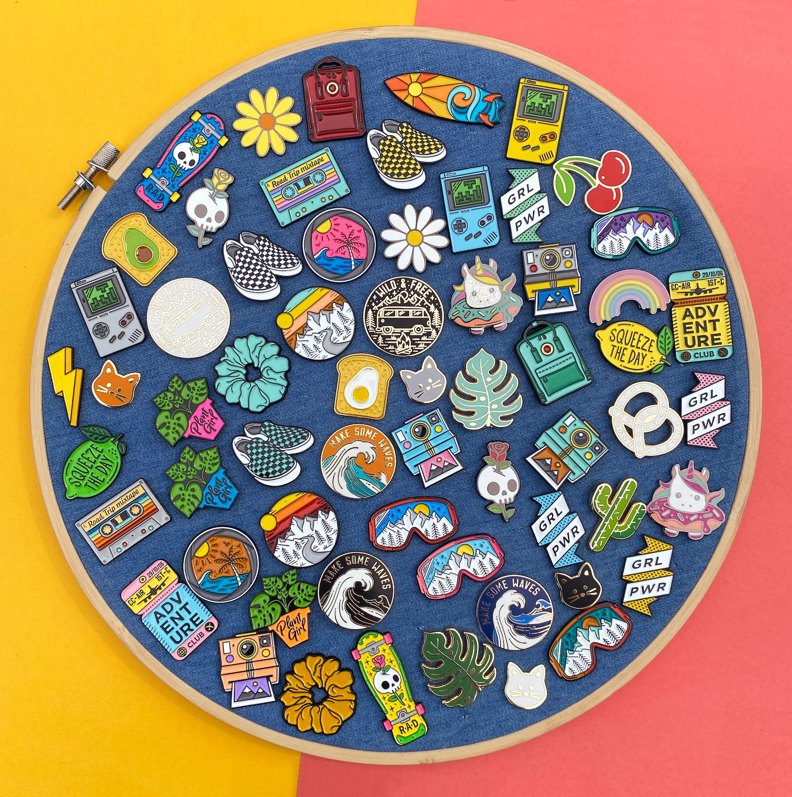 Explore Map Enamel Pin Badge a Great Pin for Those - Etsy