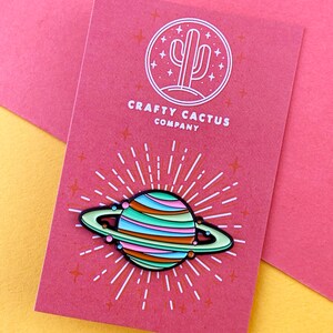 Planet Enamel Pin Badge, Enter Orbit With Our Latest Pin... - Etsy