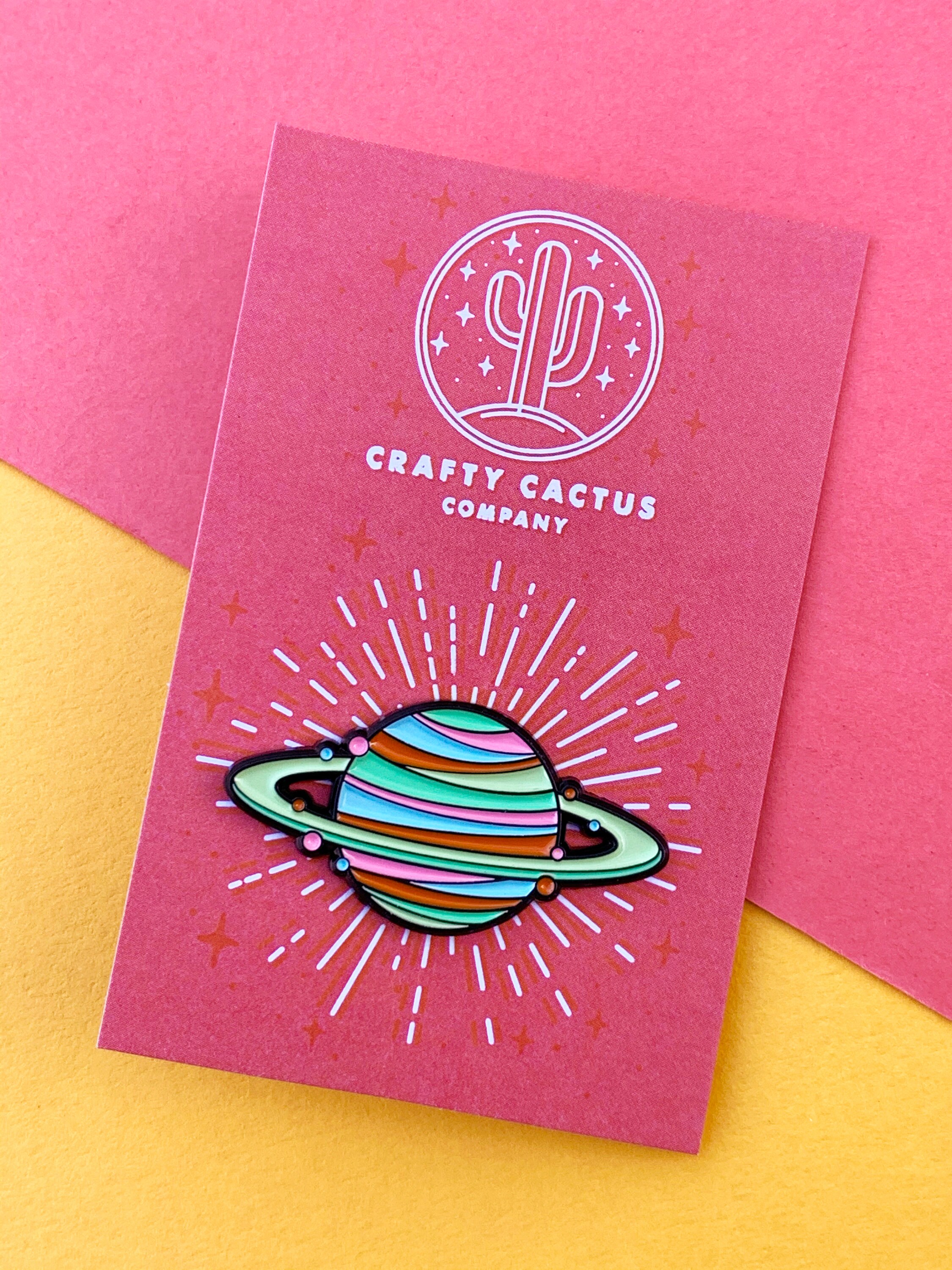 Planet Enamel Pin Badge Enter Orbit With Our Latest Pin... - Etsy