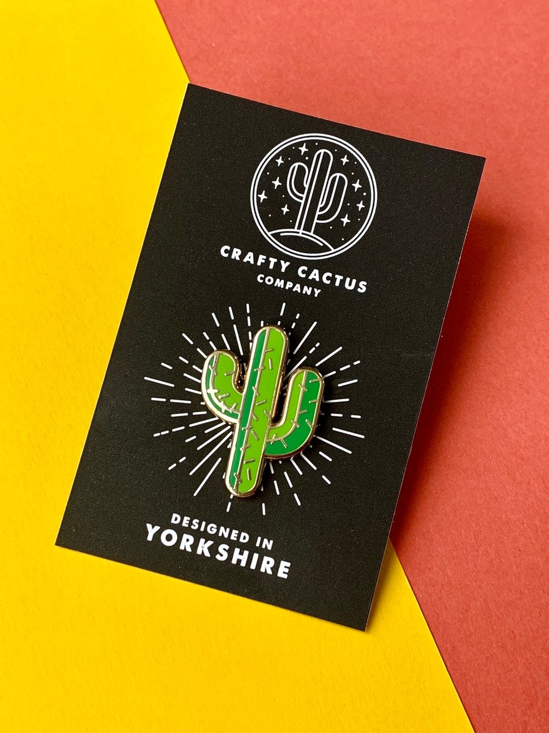 Enamel Pin Cactus Plant Pin Badge, a Great Gift for Any Plant Lady ...