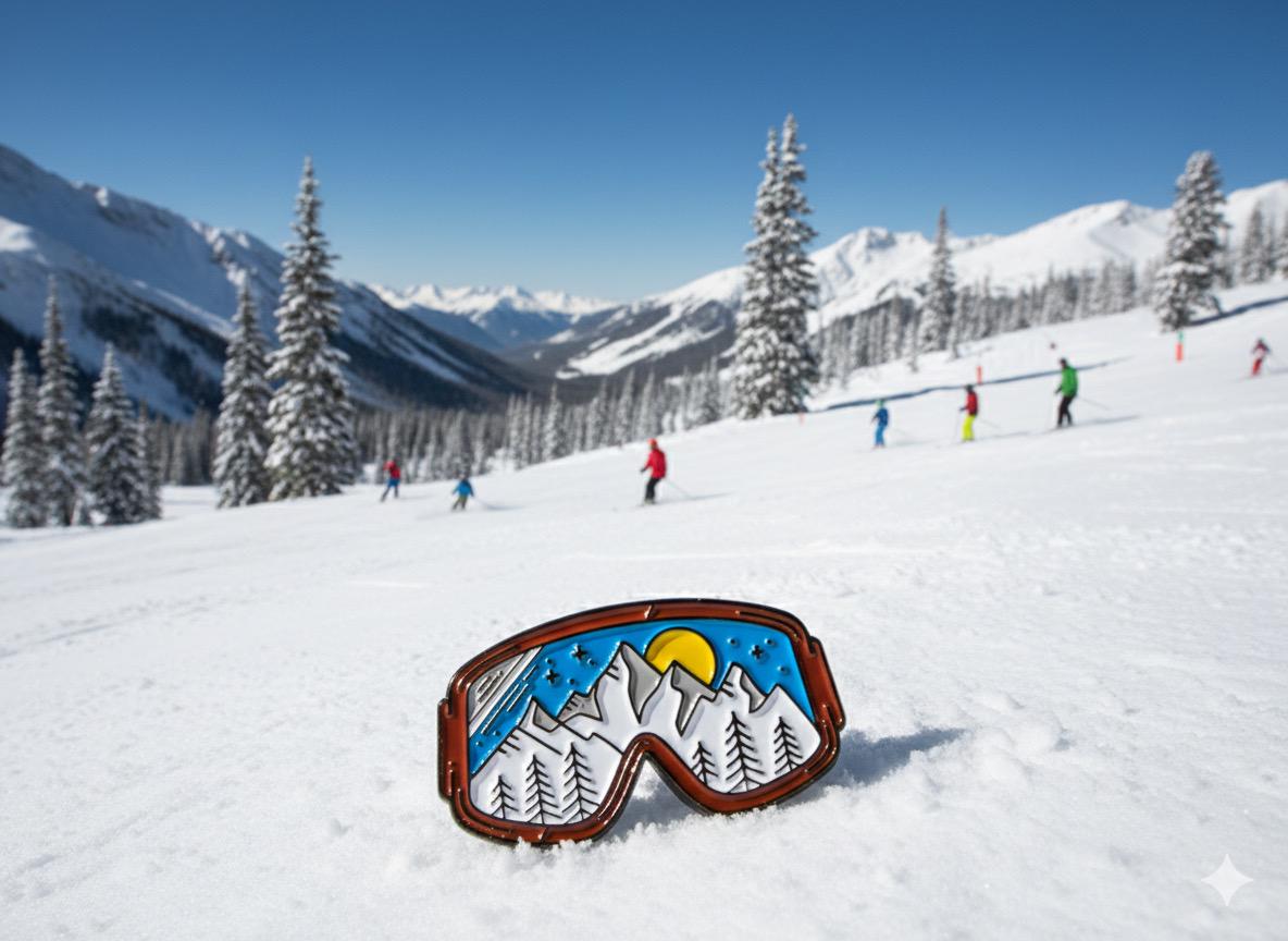 Alpine Adventure Combo Enamel Pins, Red Edition, Perfect for That ...