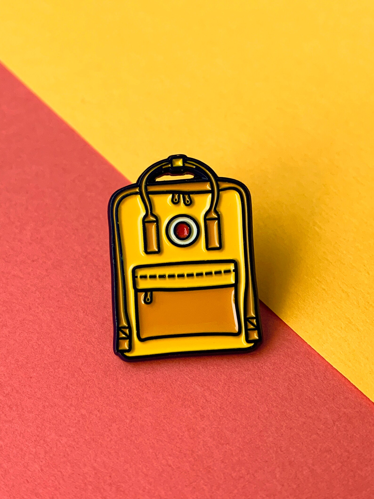 Kanken Backpack Enamel Pin and Vinyl Sticker a Great Gift for - Etsy