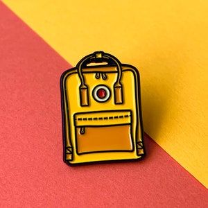 Kanken Backpack Enamel Pin and Vinyl Sticker a Great Gift for - Etsy