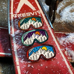 Alpine Adventure Combo Enamel Pins, Red Edition, Perfect for That ...