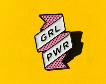 Girl Power Pin | Etsy
