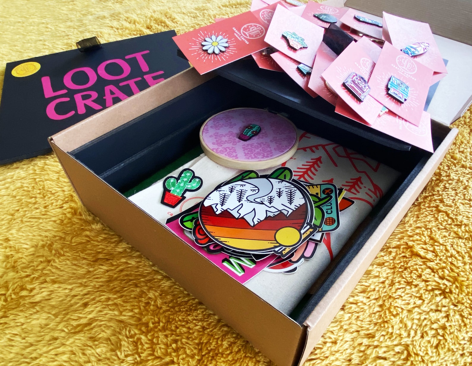 Ultimate Loot Crate of Enamel Pin Badges and Stickers From - Etsy UK