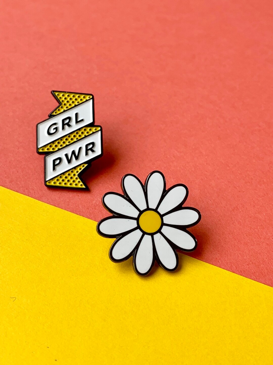 Our Summer Enamel Pin Badge Duo, a Great Gift for for the Lady in Your ...