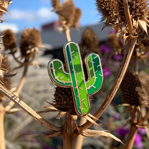 Enamel Pin Cactus Plant Pin Badge, a Great Gift for Any Plant Lady ...