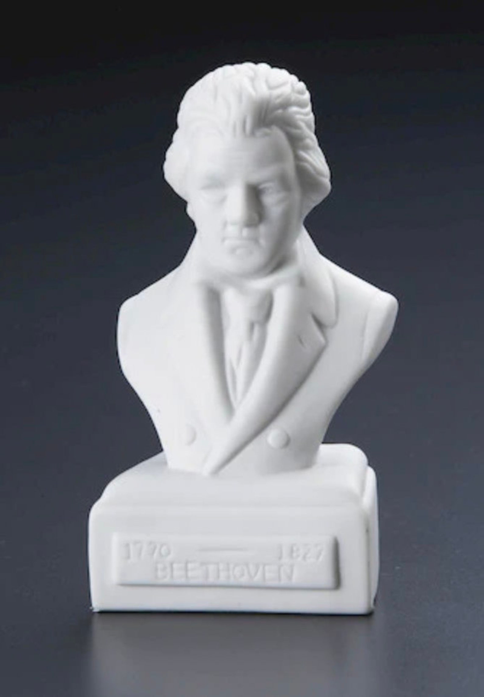 Music Composer Statuettes 5" Porcelain | Choose Bartok Beethoven Brahms ...