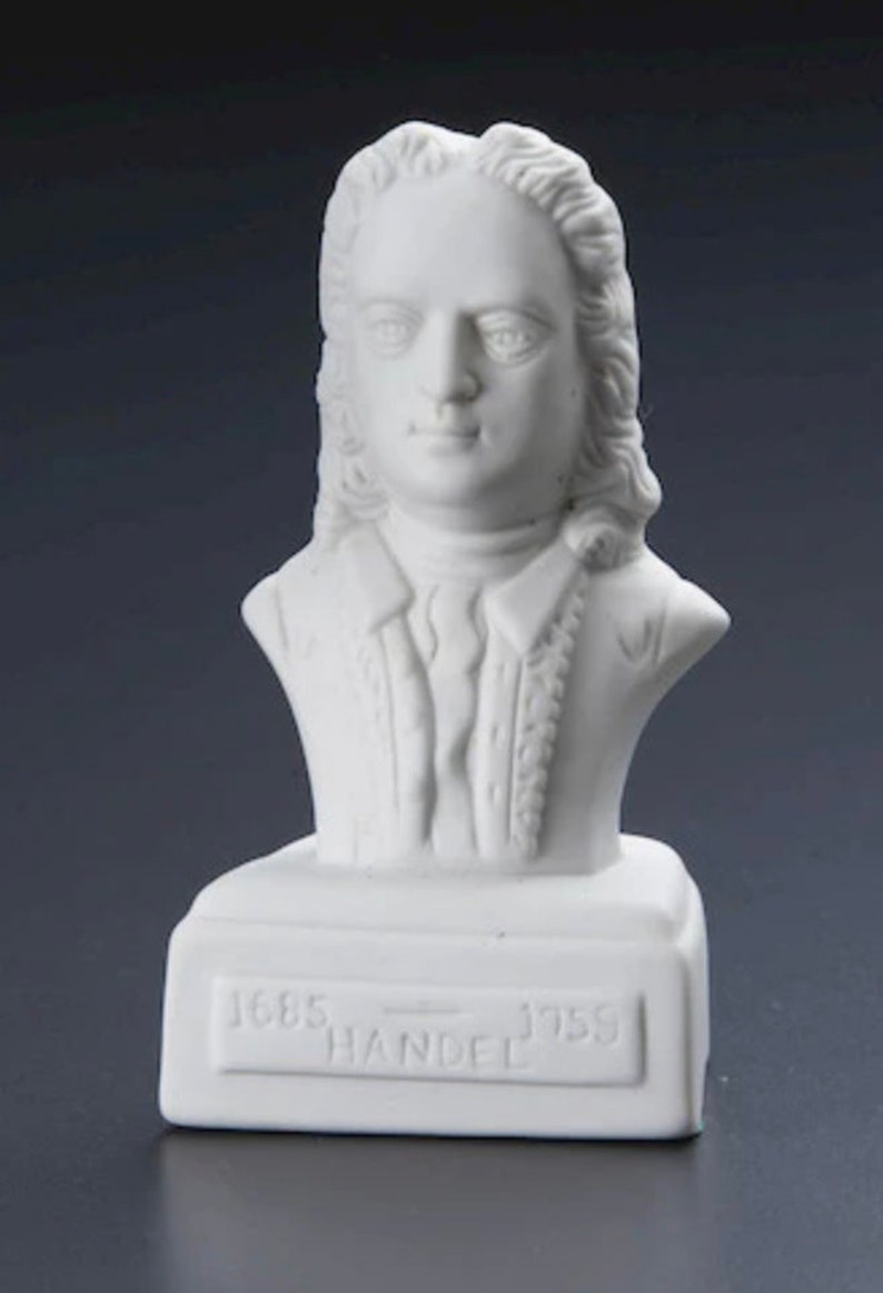 Music Composer Statuettes 5" Porcelain | Choose Bartok Beethoven Brahms ...