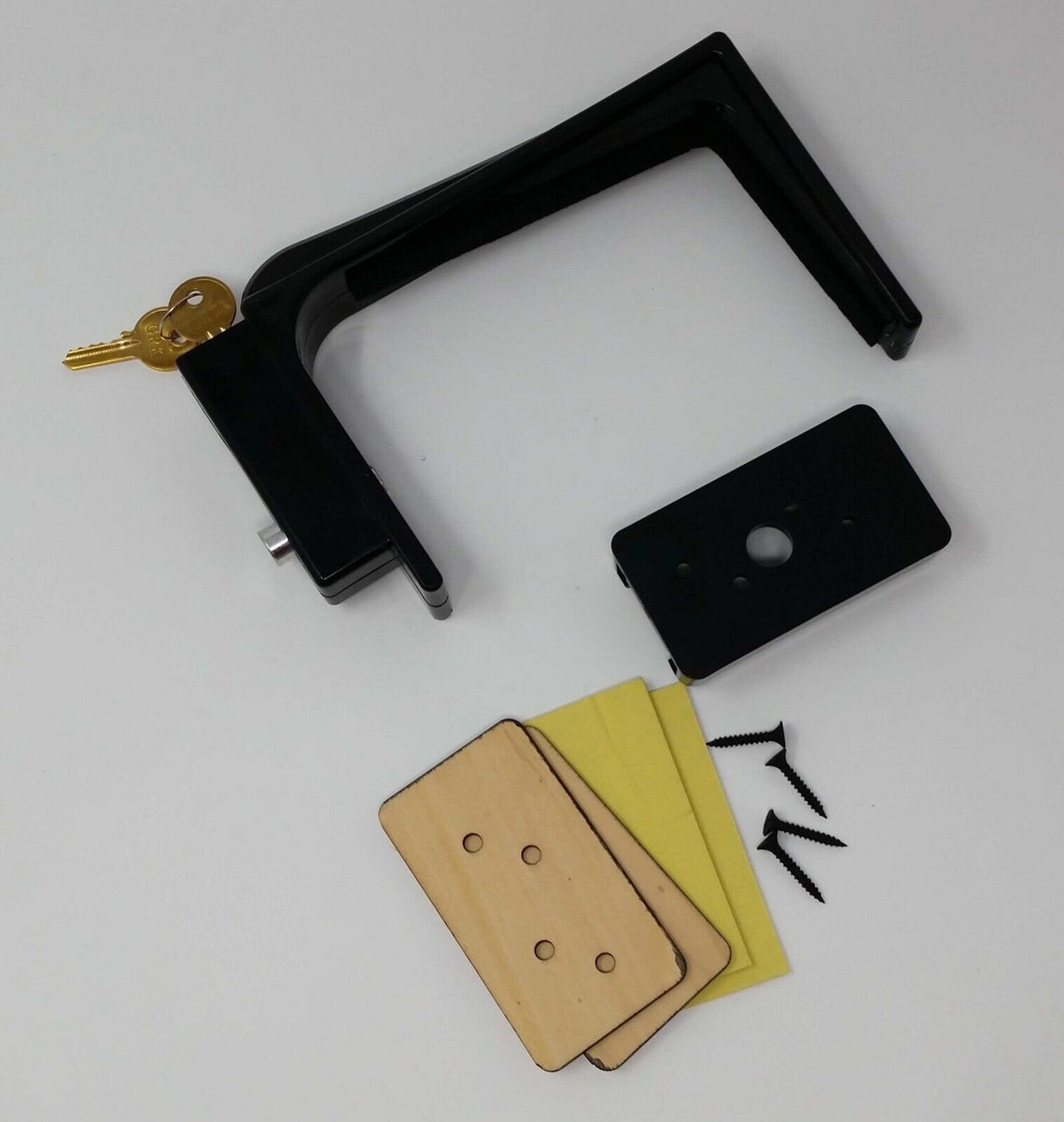 Piano Keyboard / Fallboard Lock for Grand or Upright Pianos Felt Lined ...
