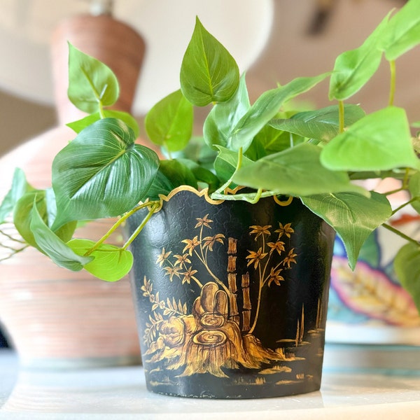 Tole Cachepot - Etsy