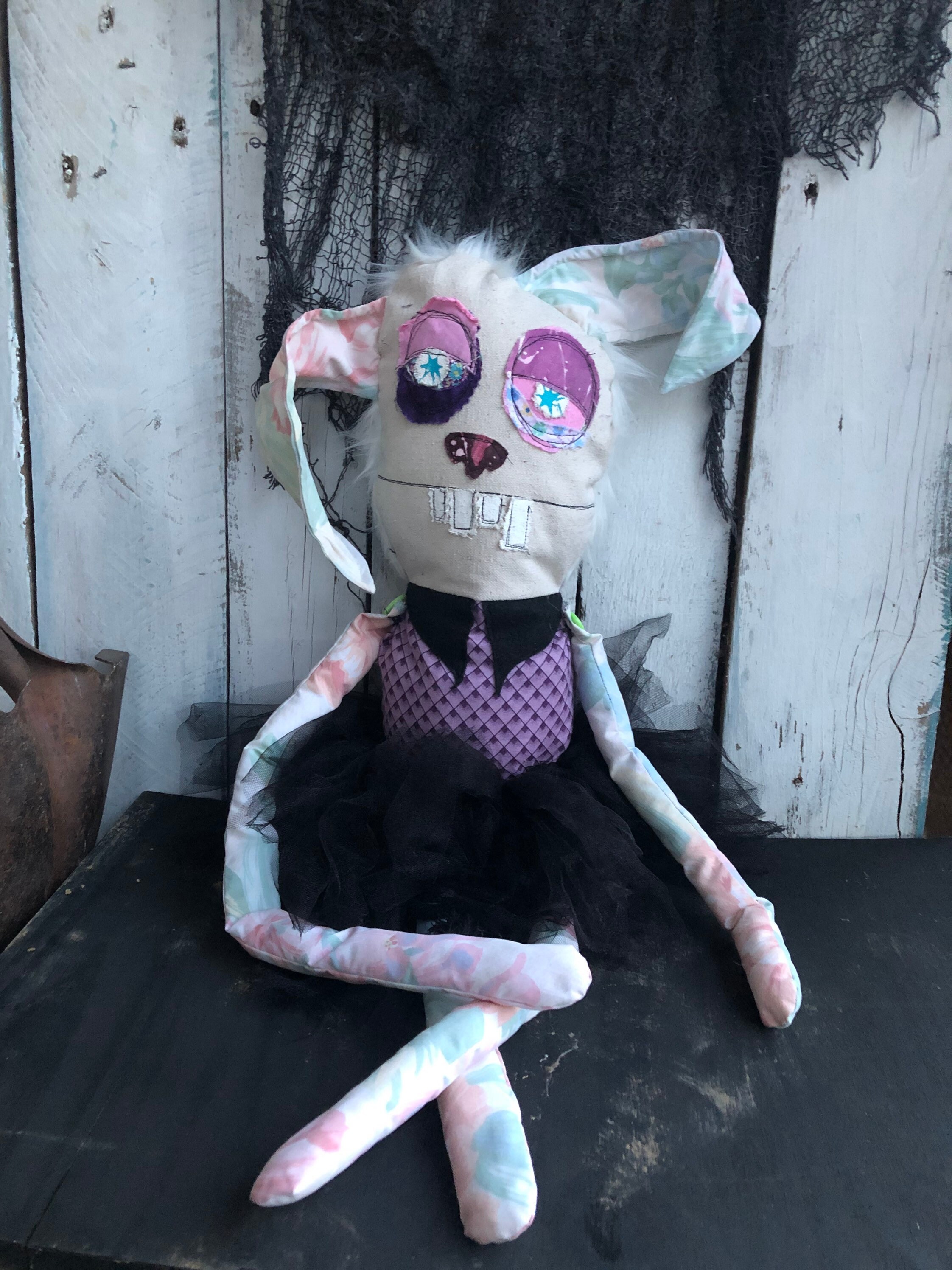 Sweet Bunny Evil Bunny Possible Murder Rabbit Stuffed Bunny Bunny ...