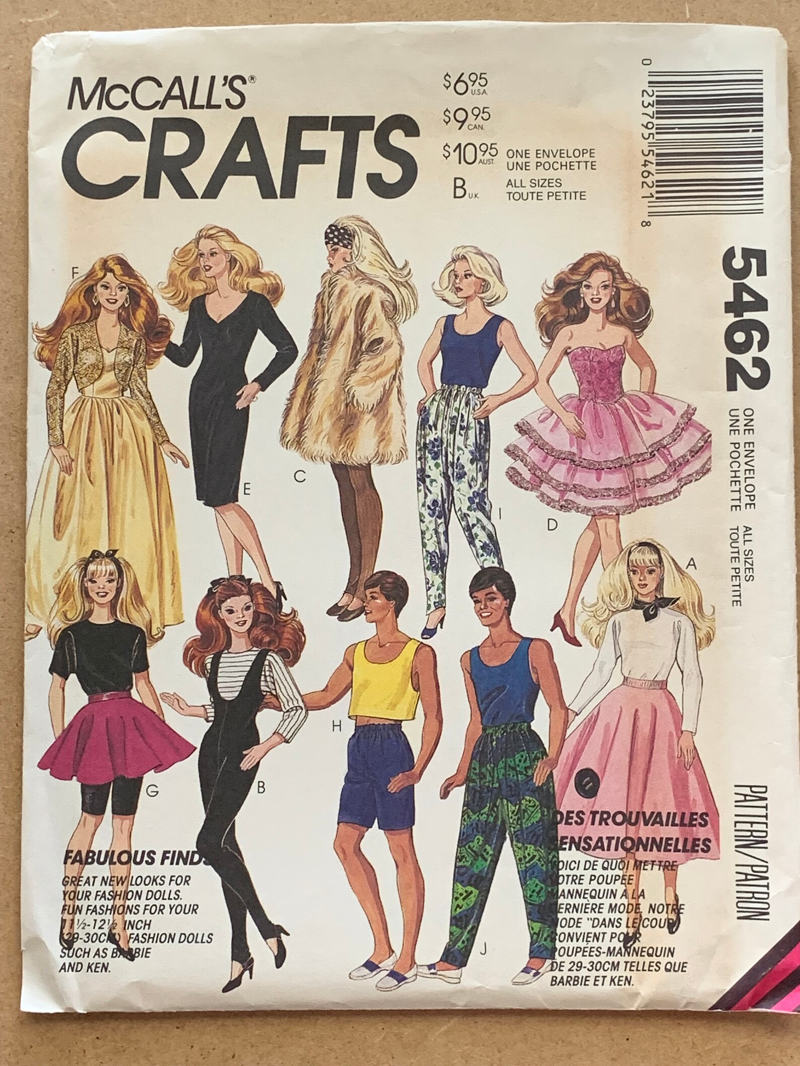 Mccall's Crafts Barbie Patterns - Etsy