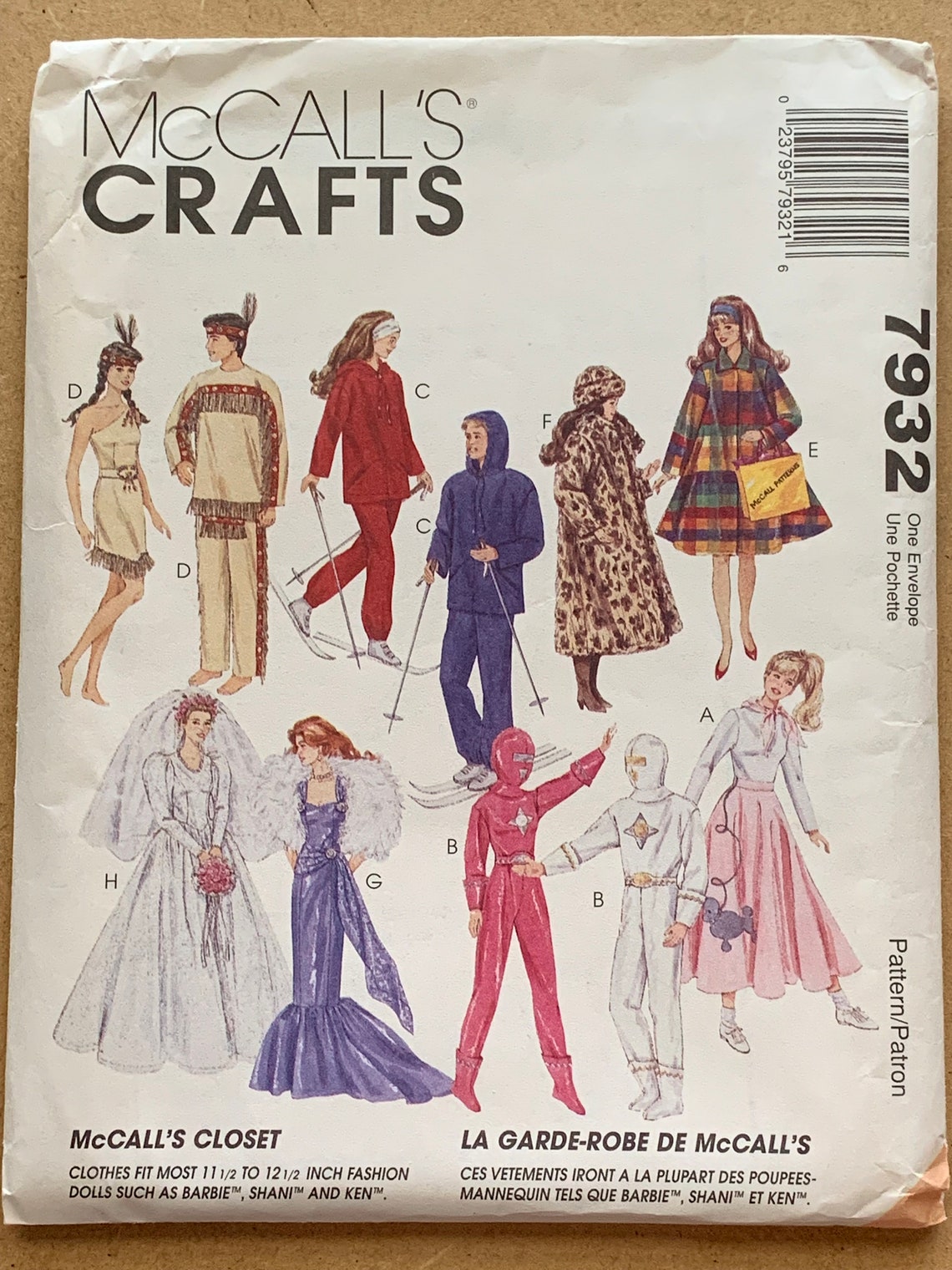 Mccall's Crafts Barbie Patterns - Etsy