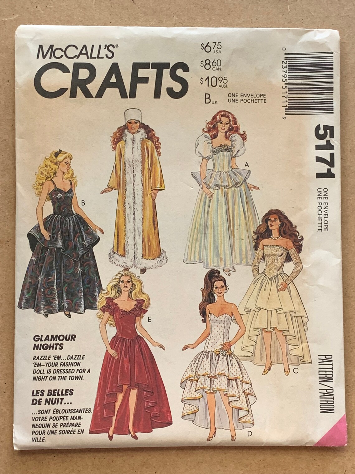 Mccall's Crafts Barbie Patterns - Etsy