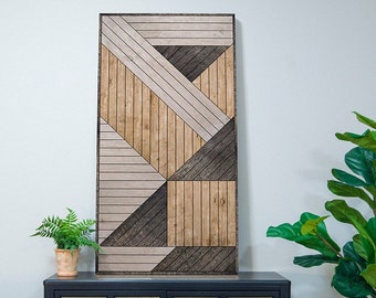 Wood panel art | Etsy