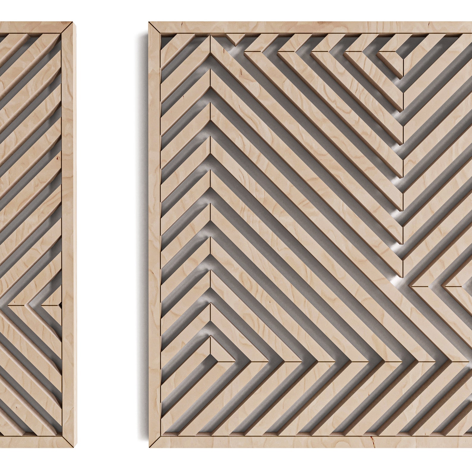 Modern Wall Art Wood Wall Art Set Abstract Wooden Wall Art - Etsy