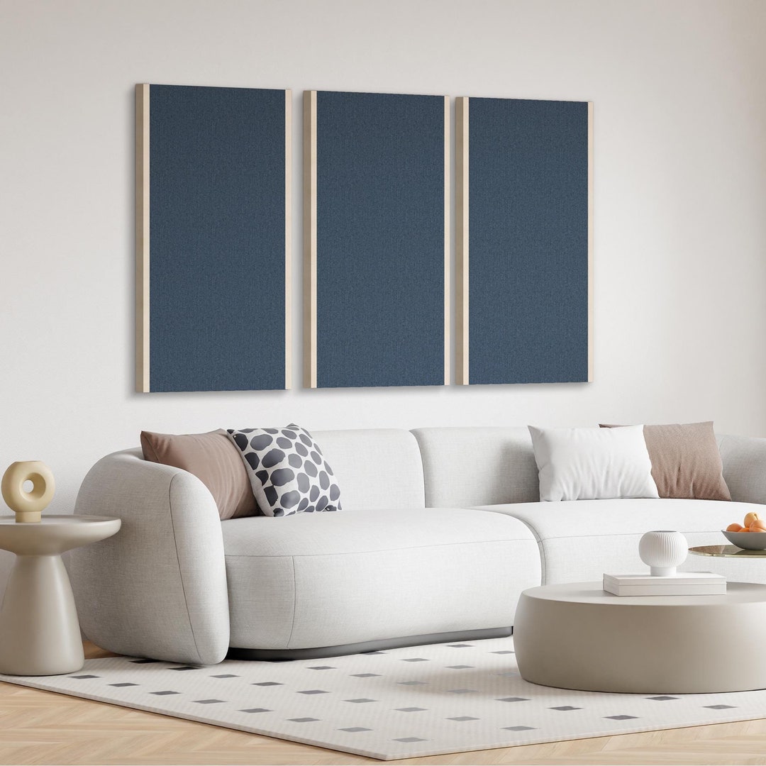 Stylish Wood Framed Acoustic Panels for Soundproofing & Echo Reduction ...