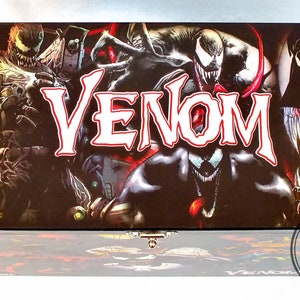 Venom Large Comic Book Hard Box Chest MDF - Etsy