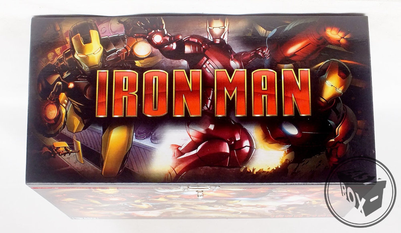 Iron Man - Large Comic Book Hard Storage Box Chest MDF - Etsy