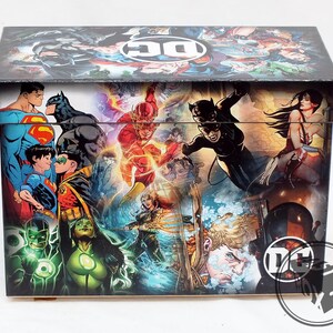 Large Comic Book Hard Box MDF DC REBIRTH - Etsy