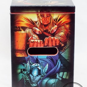 Large Comic Book Hard Storage Box Chest MDF Thor - Etsy