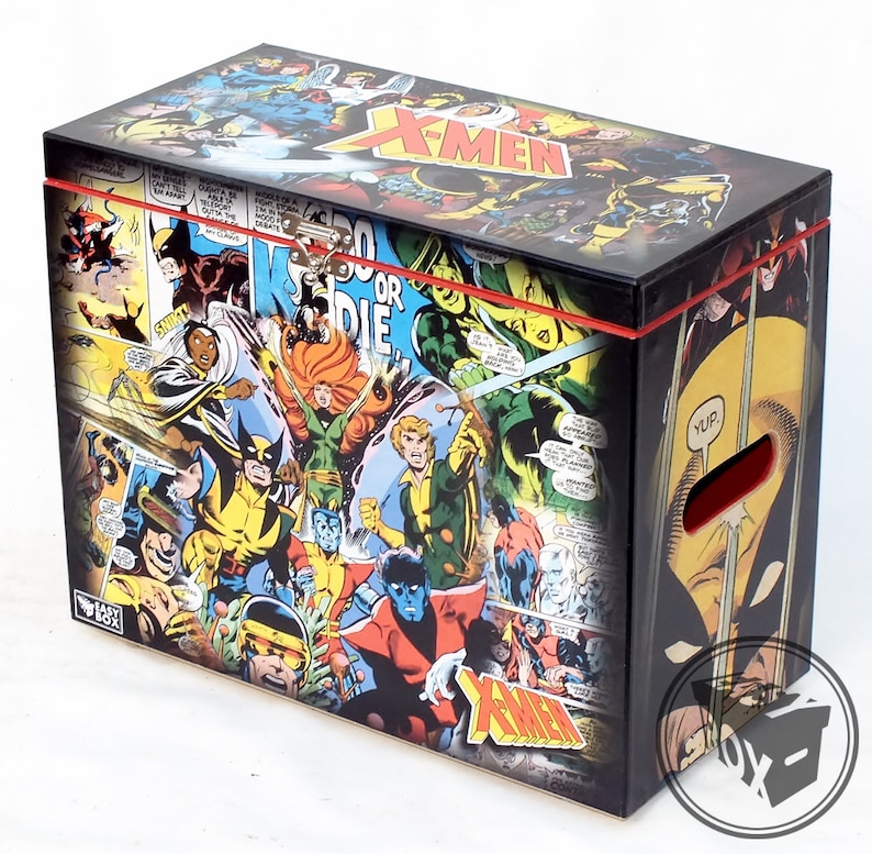 X-men - Large Comic Book Hard Box Chest MDF - Etsy