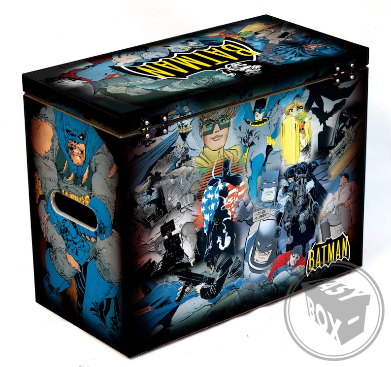 Batman: the Dark Knight Large Comic Book Hard Box Chest MDF - Etsy