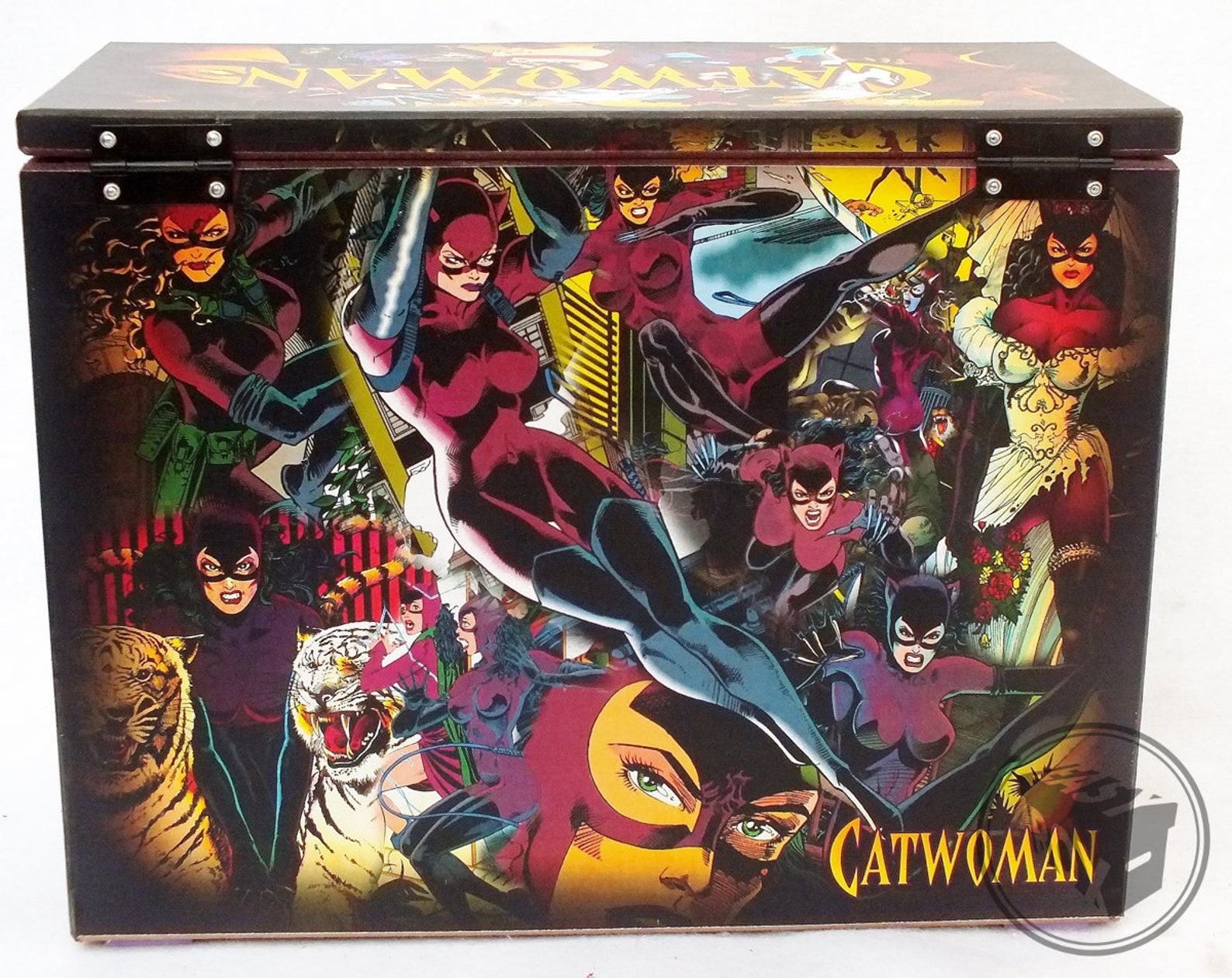 Catwoman 90s by Jim Balent Large Comic Book Hard Box Chest - Etsy