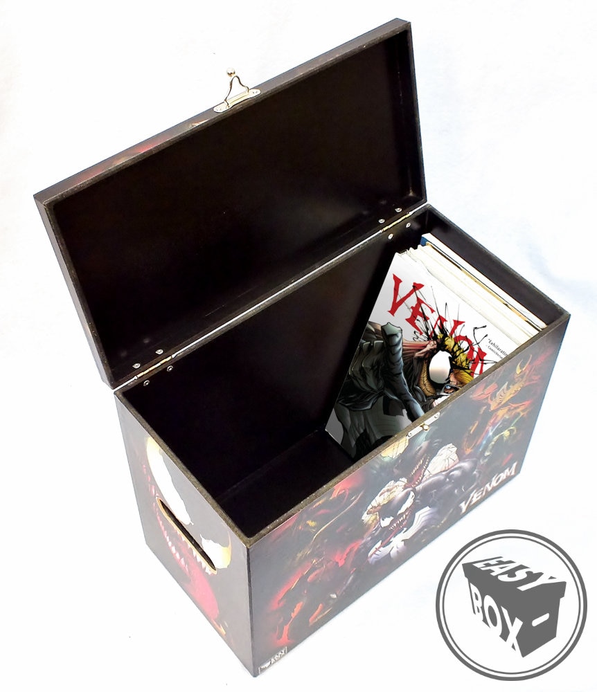 Venom Large Comic Book Hard Box Chest MDF - Etsy