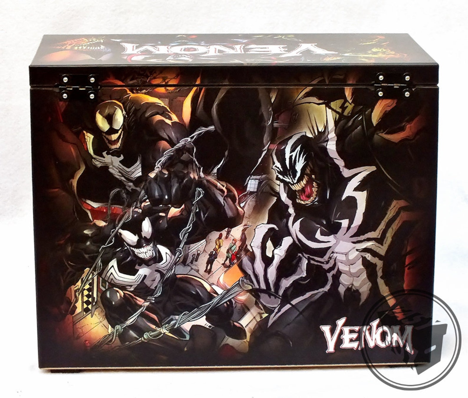 Venom Large Comic Book Hard Box Chest MDF - Etsy