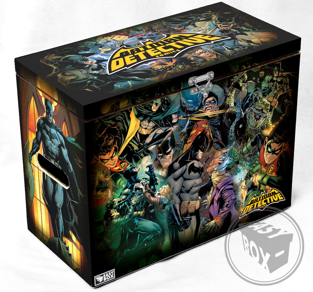Batman Detective Comics #3 - Large Comic Book Hard Box Chest MDF - Etsy