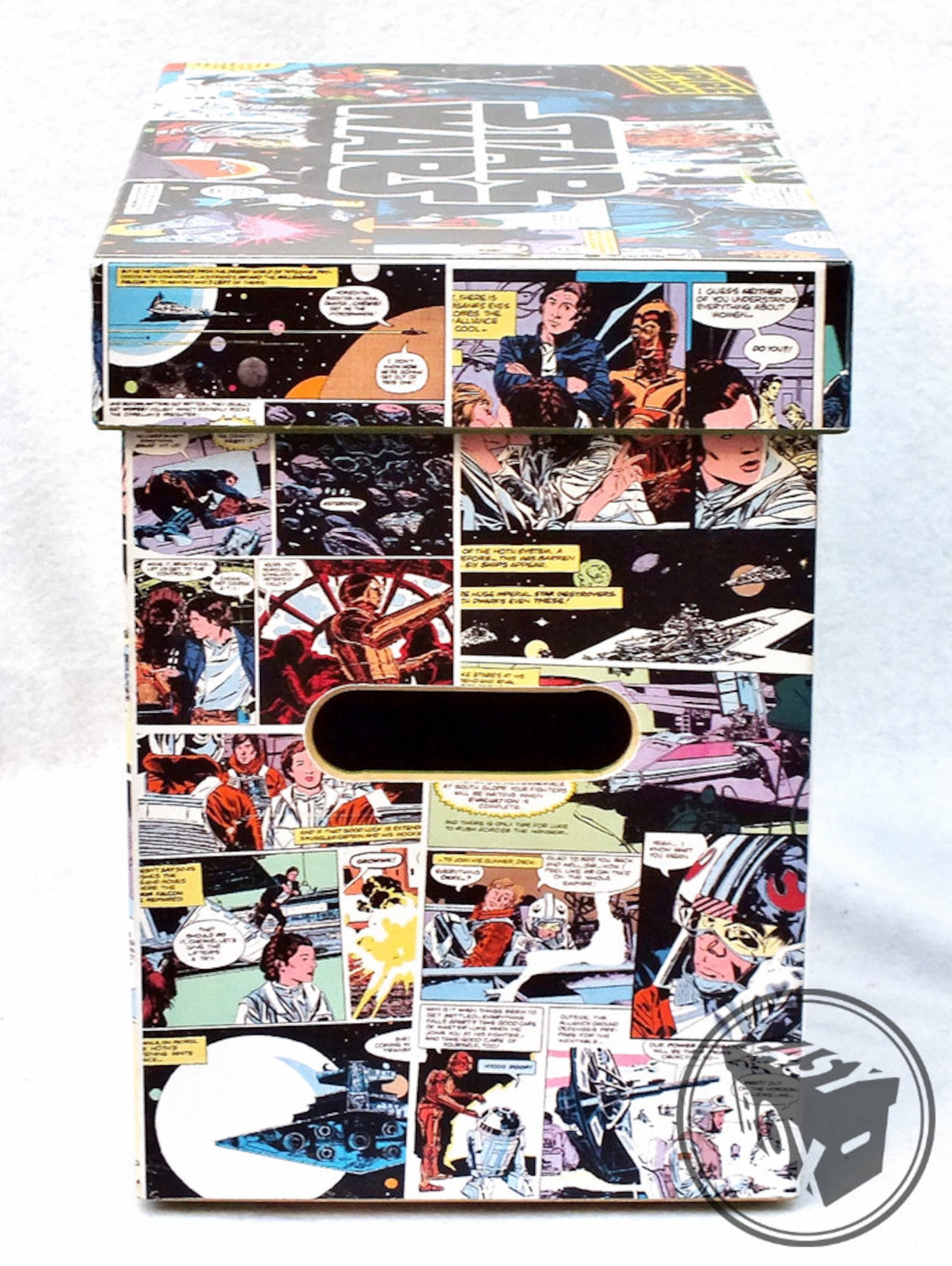 Large Comic Book Hard Box MDF Star Wars - Etsy