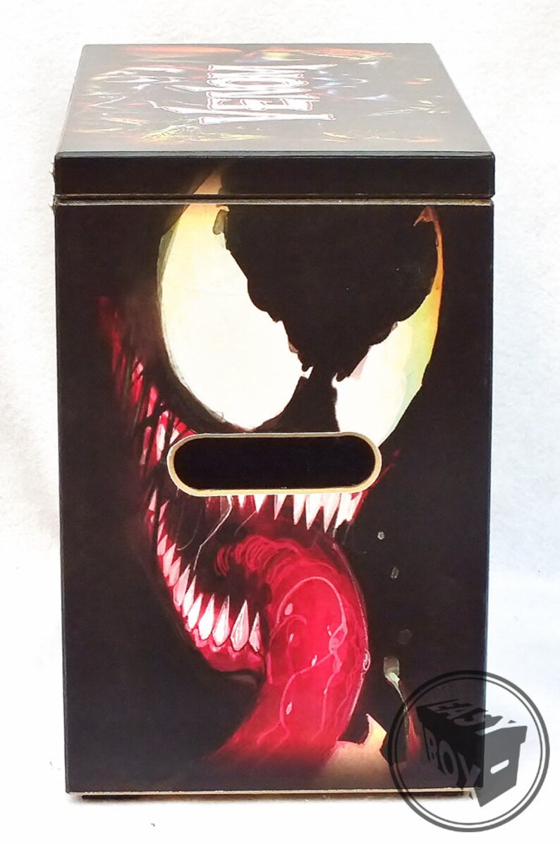 Venom Large Comic Book Hard Box Chest MDF - Etsy