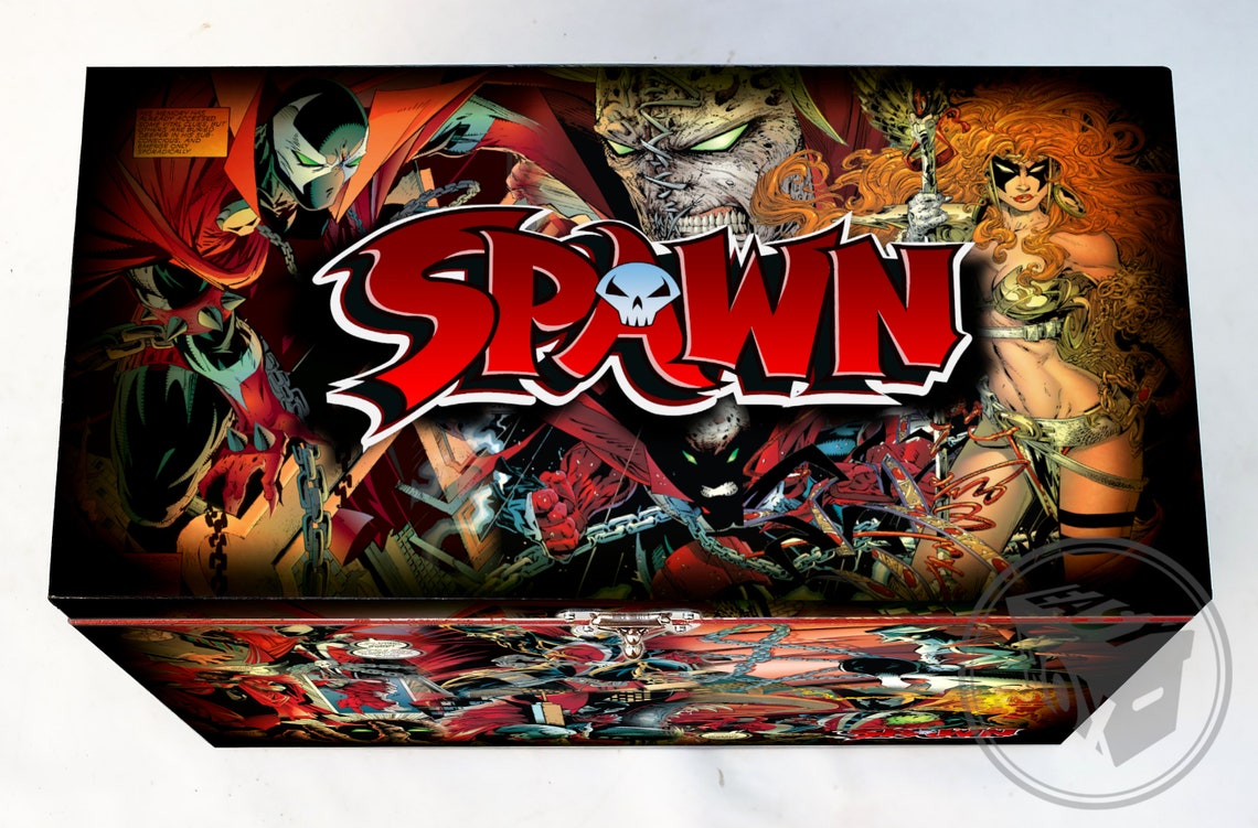 Spawn Large Comic Book Hard Box Chest MDF - Etsy