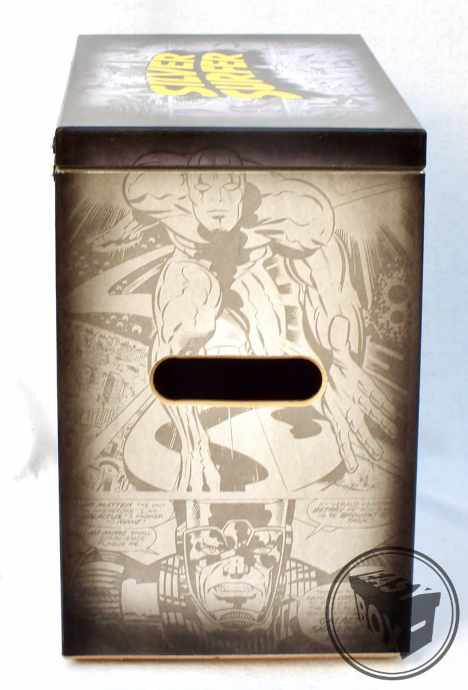 Large Comic Book Hard Box Chest MDF the Silver Surfer | Etsy