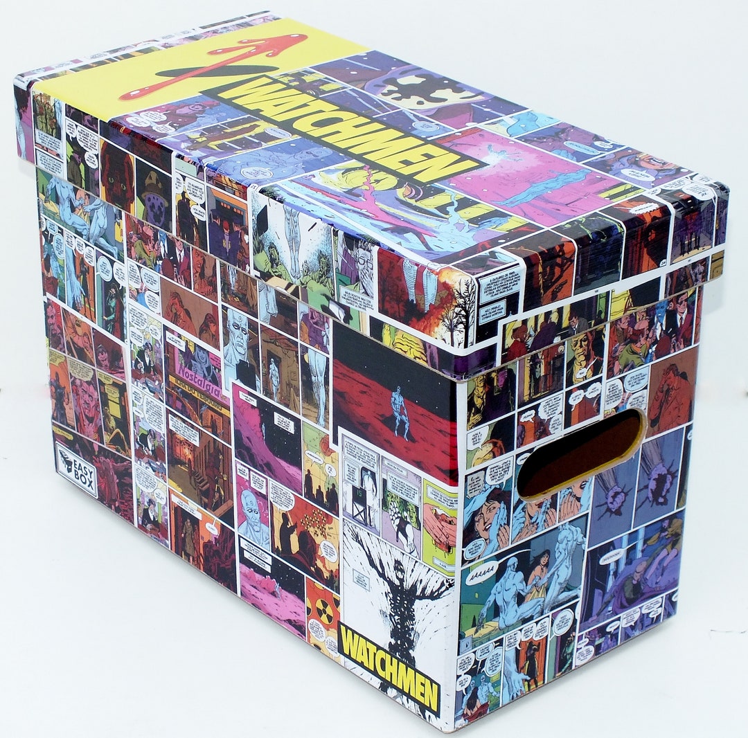 Large Comic Book Hard Box MDF Watchmen - Etsy