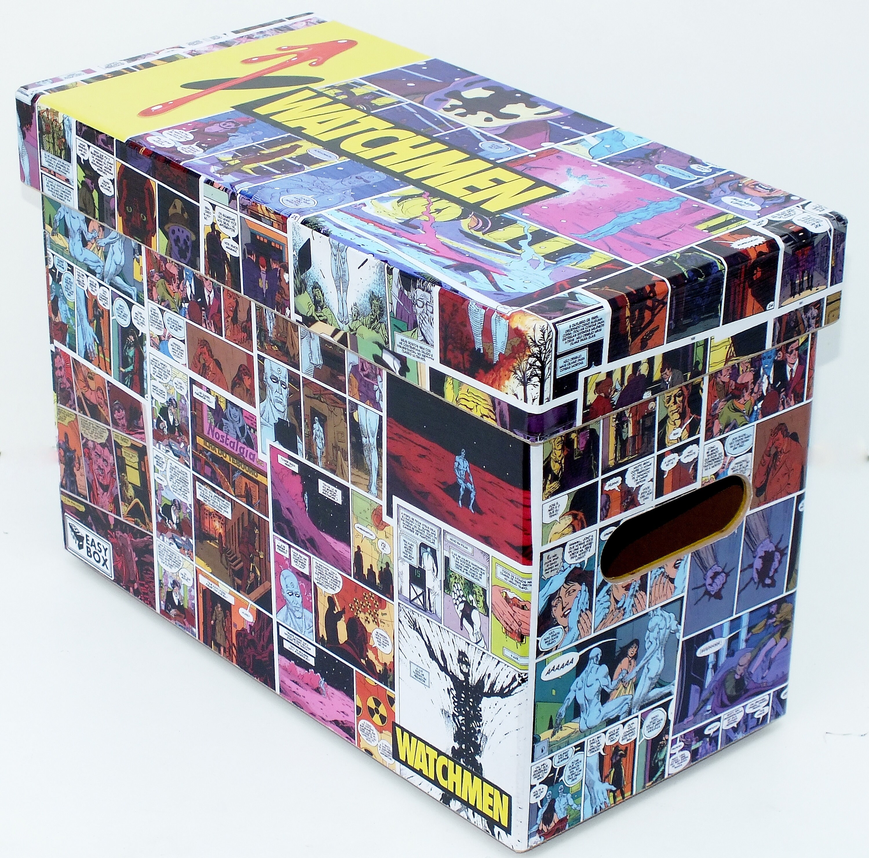 Large Comic Book Hard Box MDF Watchmen - Etsy