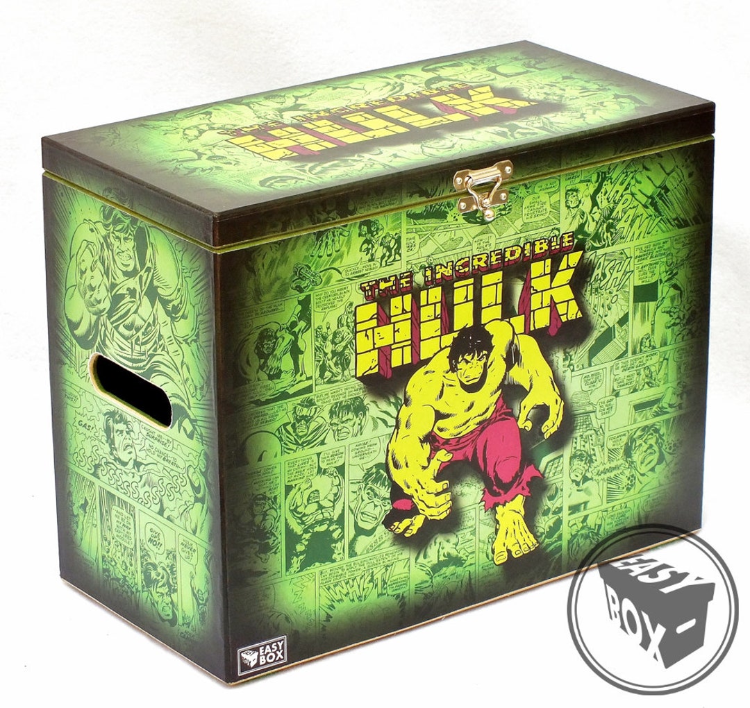 Hulk - Large Comic Book Hard Box Chest MDF - Etsy