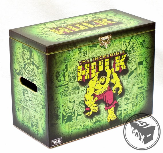 Hulk Large Comic Book Hard Box Chest MDF | Etsy